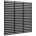 vidaXL WPC Fence Panel for Yard, Balcony, Backyard, Patio Barrier ...