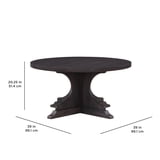 Better Homes & Gardens Canton Coffee Table, Tobacco Oak Finish ...