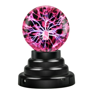 5 inch Extra Large Plasma Ball Lamp, Touch & Sound Sensitive Science ...