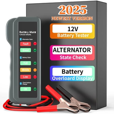 NEIKO 40510A Automotive Car Battery Tester | 100 AMP Voltage Gauge | 6 ...