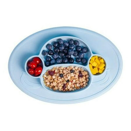 Kids Healthy Learning Plate Divided Portion Control For Toddlers ...