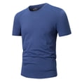 Betivan Men's Training Shirt Short Sleeved Round Neck Sports Running ...