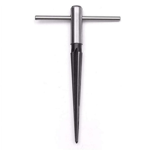 nipocaio 1 Piece Taper Reamer T Handle Tapered Reamer Fluted Bridge Pin ...