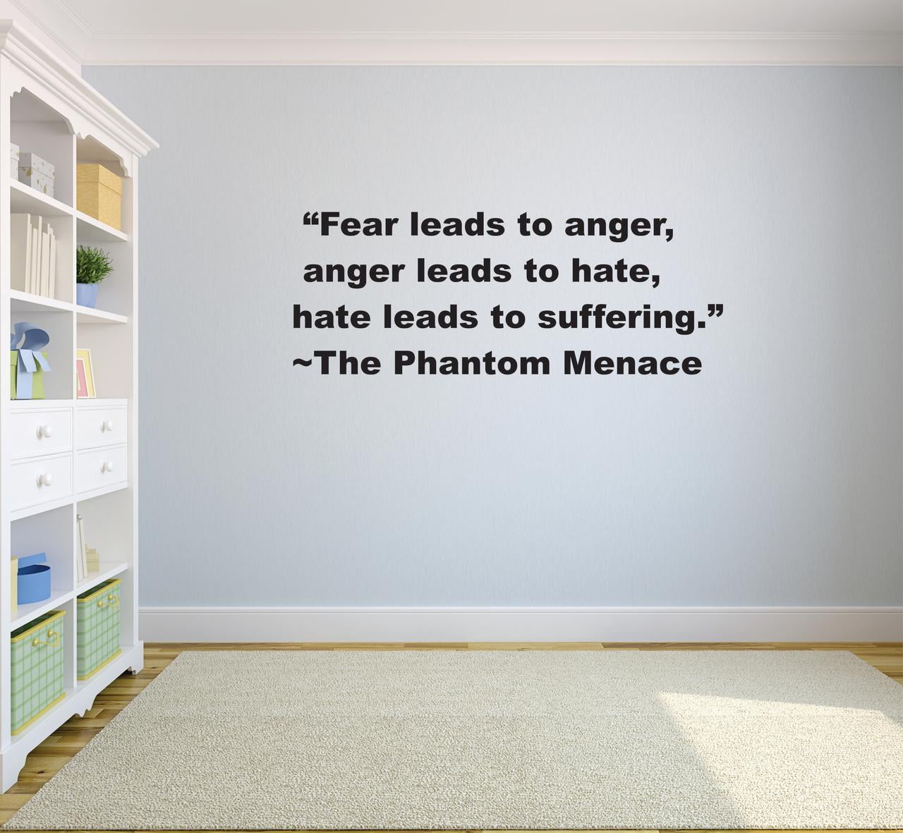 Fear Leads To Anger. Anger Leads To Hate. Hate Leads To Suffering – The ...