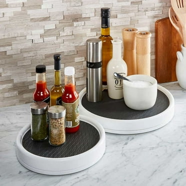 Copco Set of 2, 9-inch and 12-inch Turntables with Non-Skid Mats ...