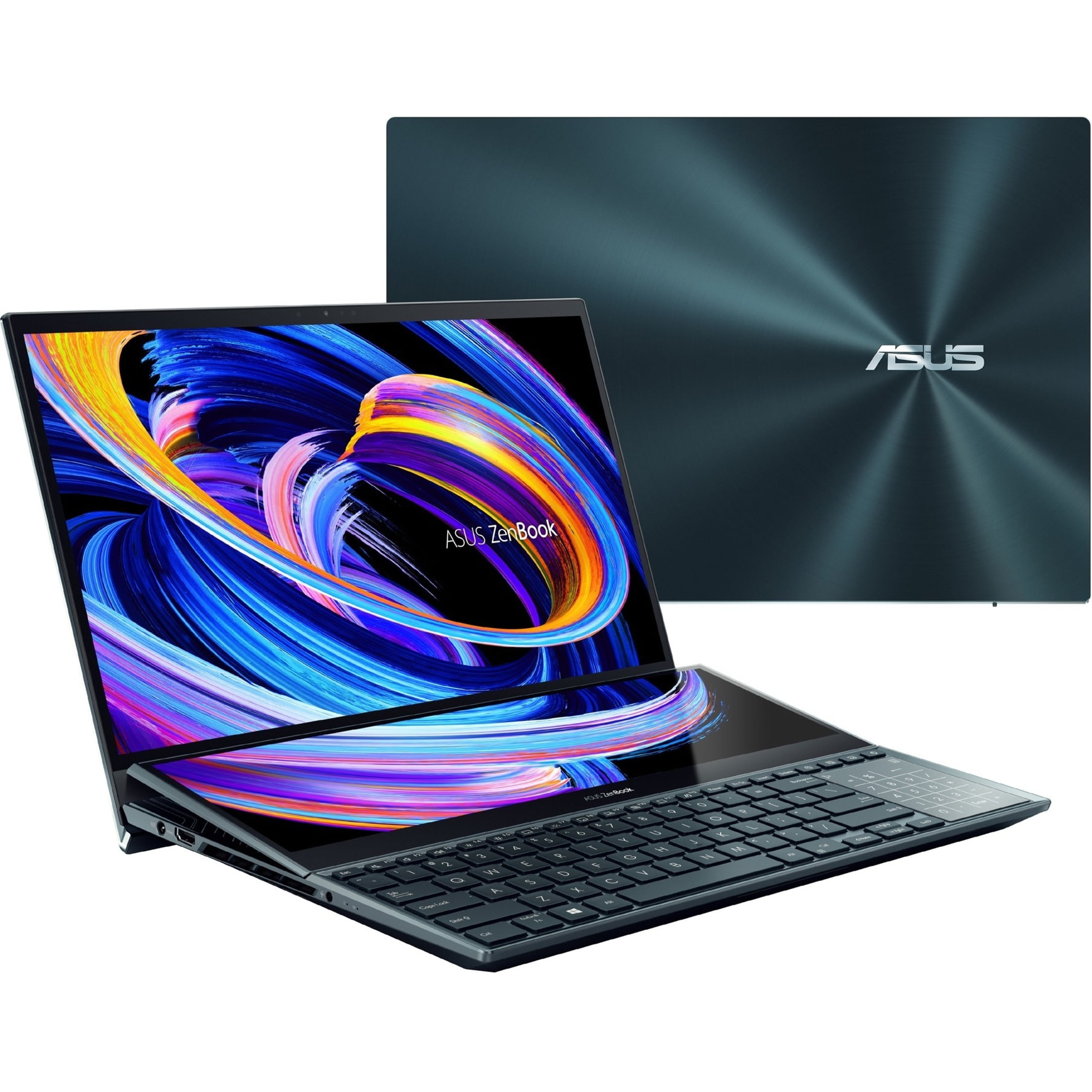 ASUS ZenBook Pro Duo 15.6" 4K UHD Touchscreen Laptop, Intel Core i9 ...