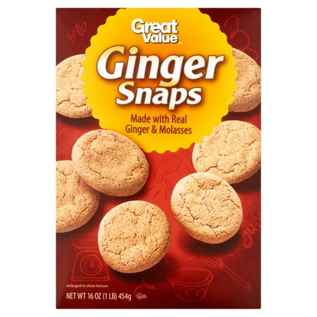 Great Value Ginger Snaps, 16 Oz. - Walmart.com