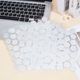 208Pcs White Reflective Bike Stickers Decals 4Pieces Vinyl Stickers ...