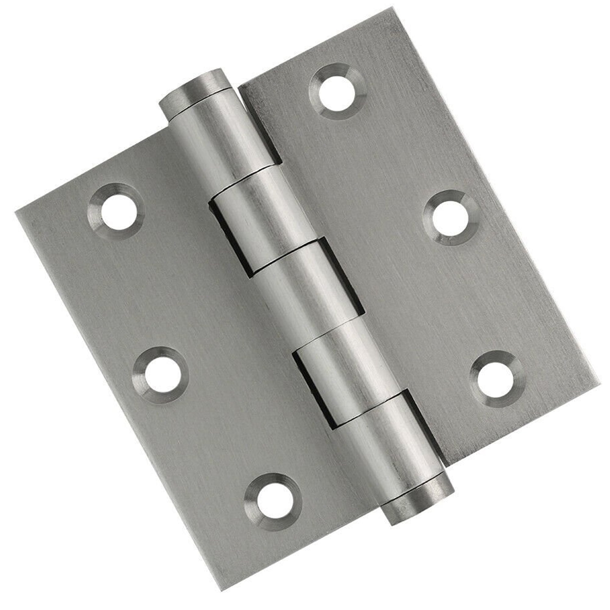 Embassy 3” x 3” Door Hinge Heavy Duty Hinges with Satin Nickel Finish ...