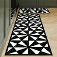Qiweii 2-Piece Kitchen Floor Mat Set, Machine Washable Stain-Resistant ...