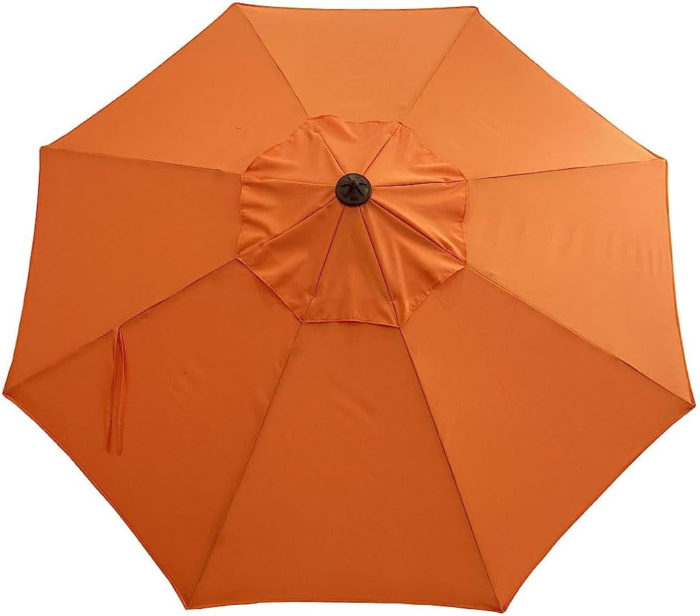 Bayside21 Patio Umbrella Replacement Canopy for 9ft 8 Ribs Sun ...