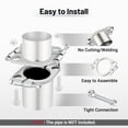 EVIL ENERGY Split Flange Repair Kit – Carbon Steel Exhaust Replacement ...