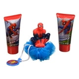 Spider-Man Soap and Scrub Body Wash and Shampoo Set, 4 pieces - Walmart.com