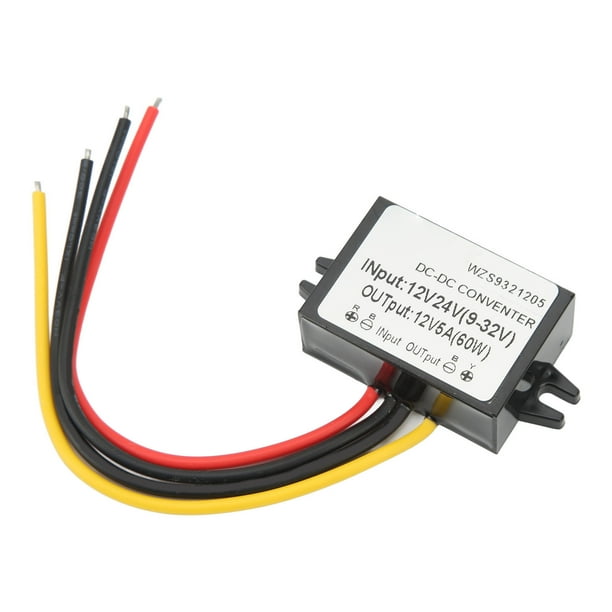 DC To DC Voltage Regulator, 12V24V 9-32V To 12V5A DC To DC Voltage ...