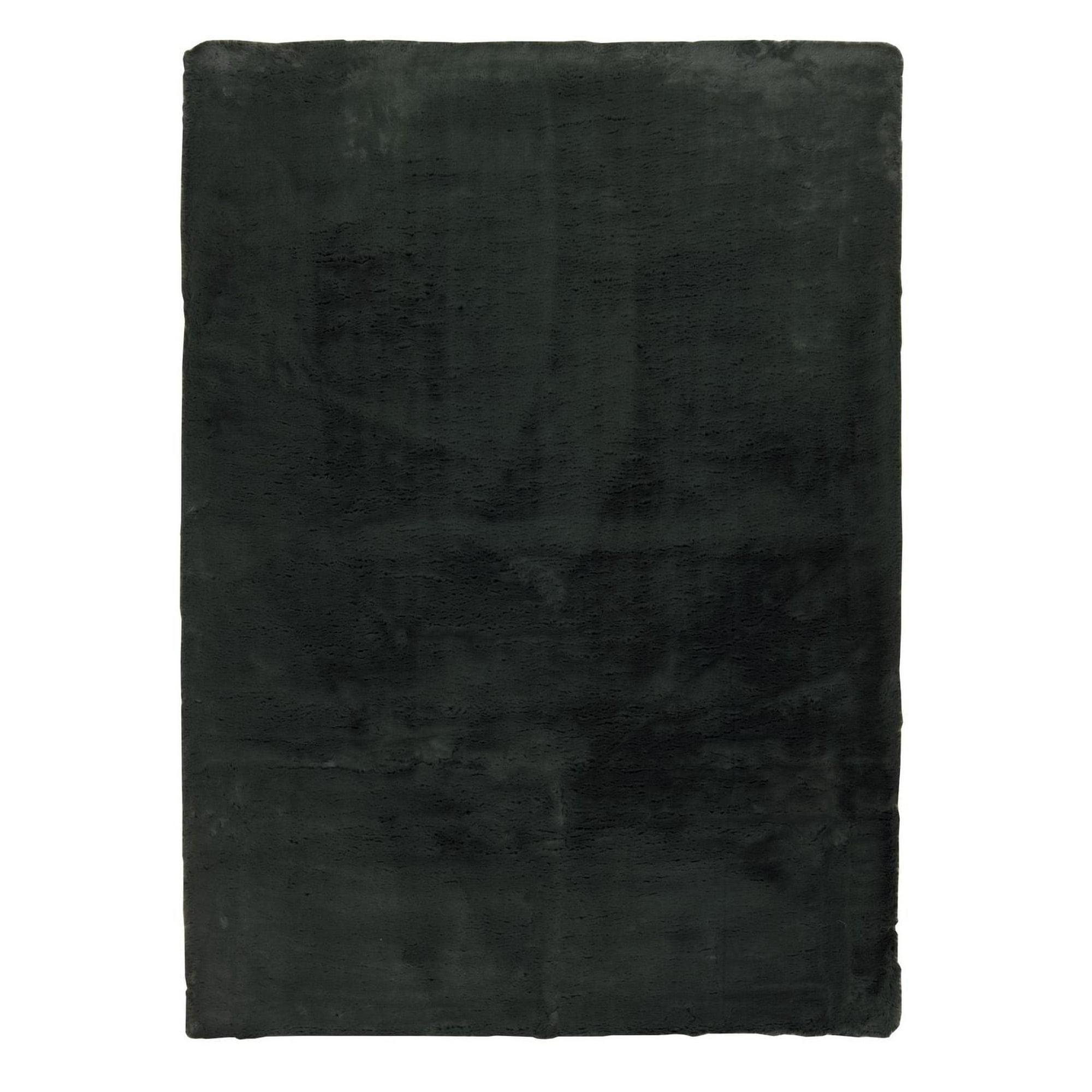 Click here for Linon Maven Faux Rabbit Dark Green 5 Ft. X 7 Ft. A... prices