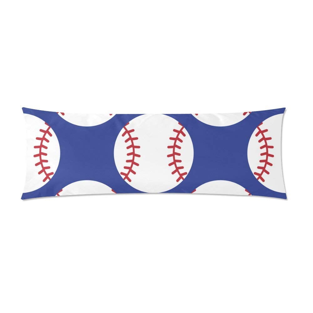 ABPHOTO Baseball Body Pillowcase Pillow Cover Pillow Protector Two ...