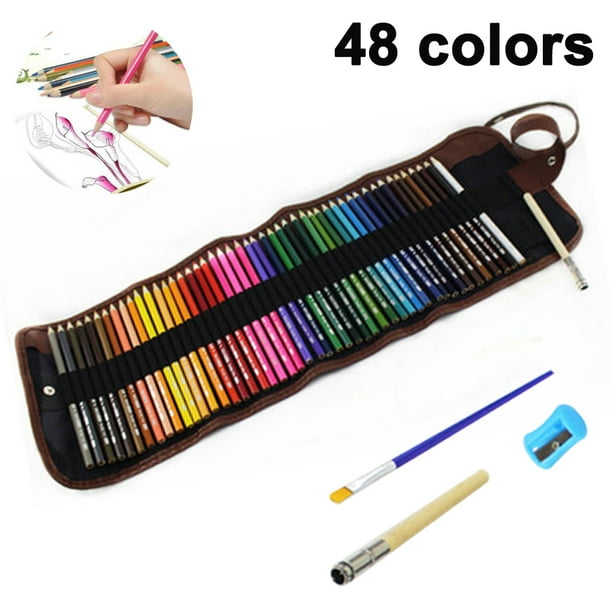 Colored Pencils Set, Professional Water Soluble Pencil Set for Adults ...