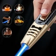 2024 New Fire Blaze Lighter,Fireblaze Electric Lighter,Powerful Adjustable Flame Dual-Arc Torch ...