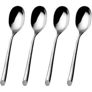 Supreme Stainless Steel 4-Piece Blueberry Yogurt Spoon - Walmart.com