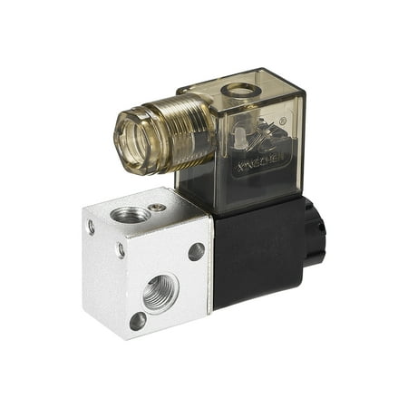 3V1-06 Air NC Single Electrical Control Solenoid Valve DC 24V 3 Way 2 Position 1/8" PT ...