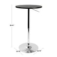 Adjustable Bar Table, Multiple Colors - Walmart.com
