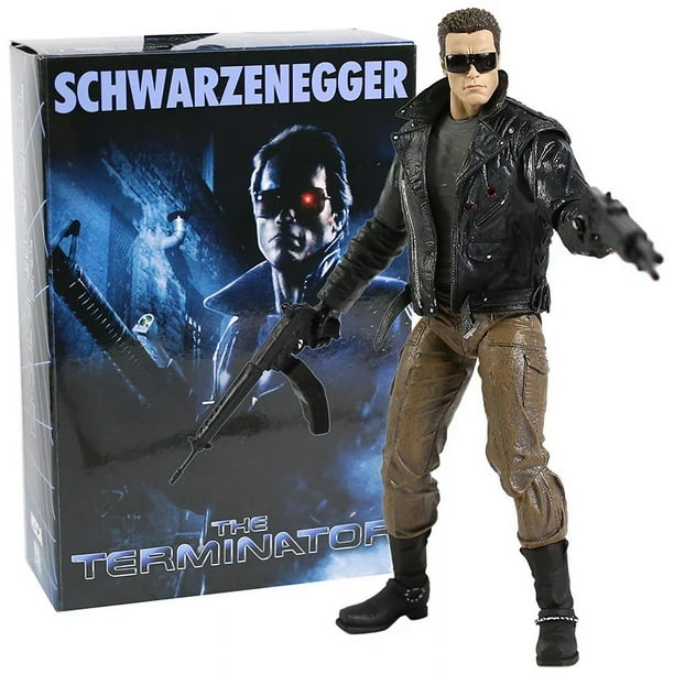 NECA Terminator 2: Judgment Day T-800 Arnold Schwarzenegger PVC Action ...
