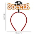 Aasfjeg New Football European Cup Football Themed Party Decoration Supplies Fan Cheering Props