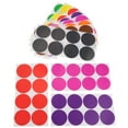 2 Inch Round Color Coding Sticker 10 Assorted Colors Circle Dot Labels ...