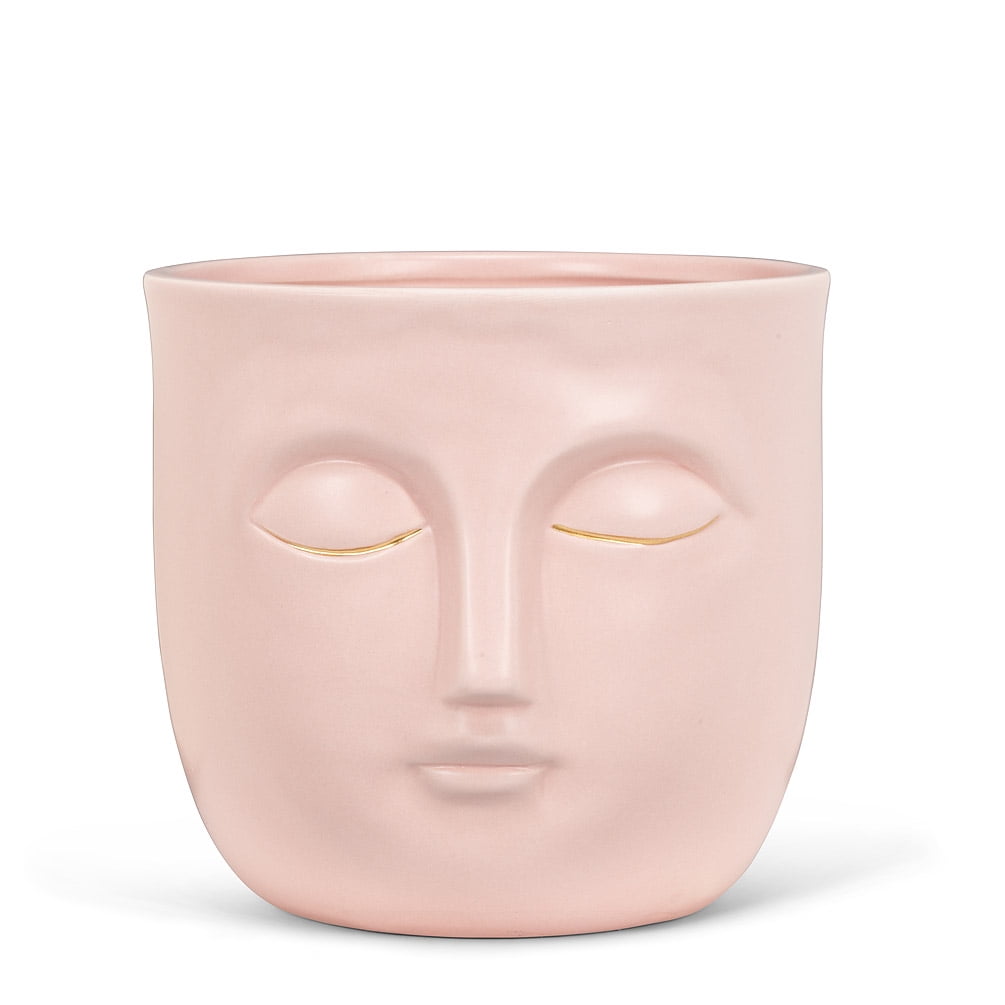 Set of 1 Large Sleeping Face Planter - Walmart.com