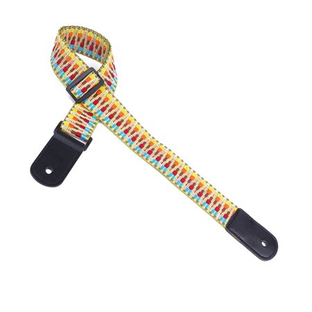 Ruiboury Rainbow Color Design Ukulele Carry ukulele belt Strap Shoulder ...