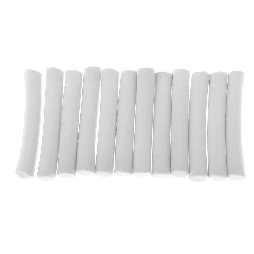 Premium 8mm Up Foam Zig Rig Foam Sticks s, 12 Pieces - White - Walmart.com