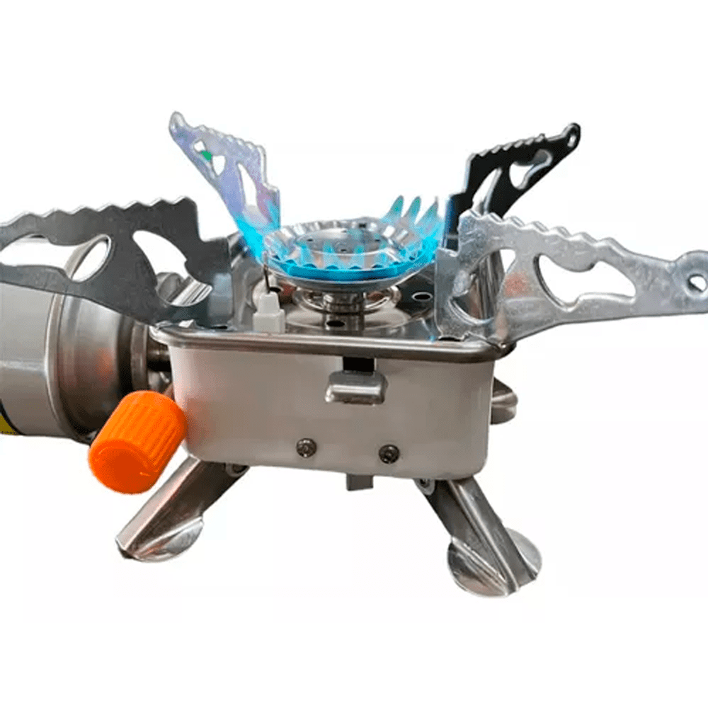 Mini Estufa Portátil Plegable De Acero Inoxidable Camping | Walmart en ...