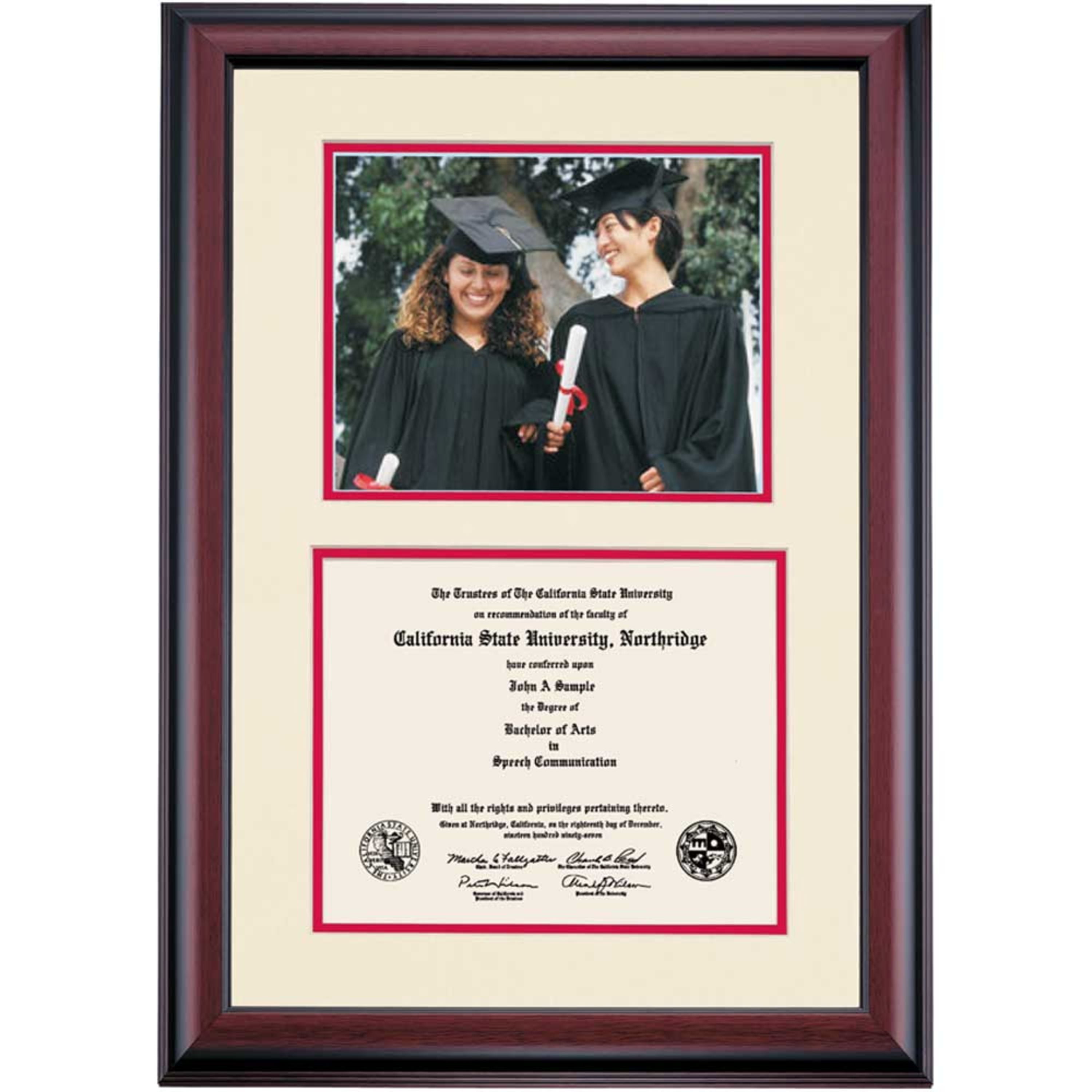 OCM Diploma and Photo Frame for California State University Northridge ...