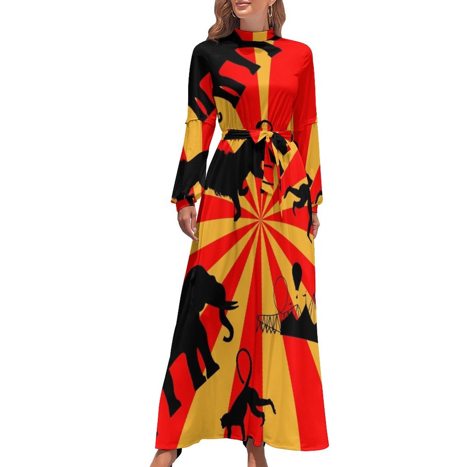 Vestido Largo Saffron Circus vestidos de novia para fiestas Vestido de ...