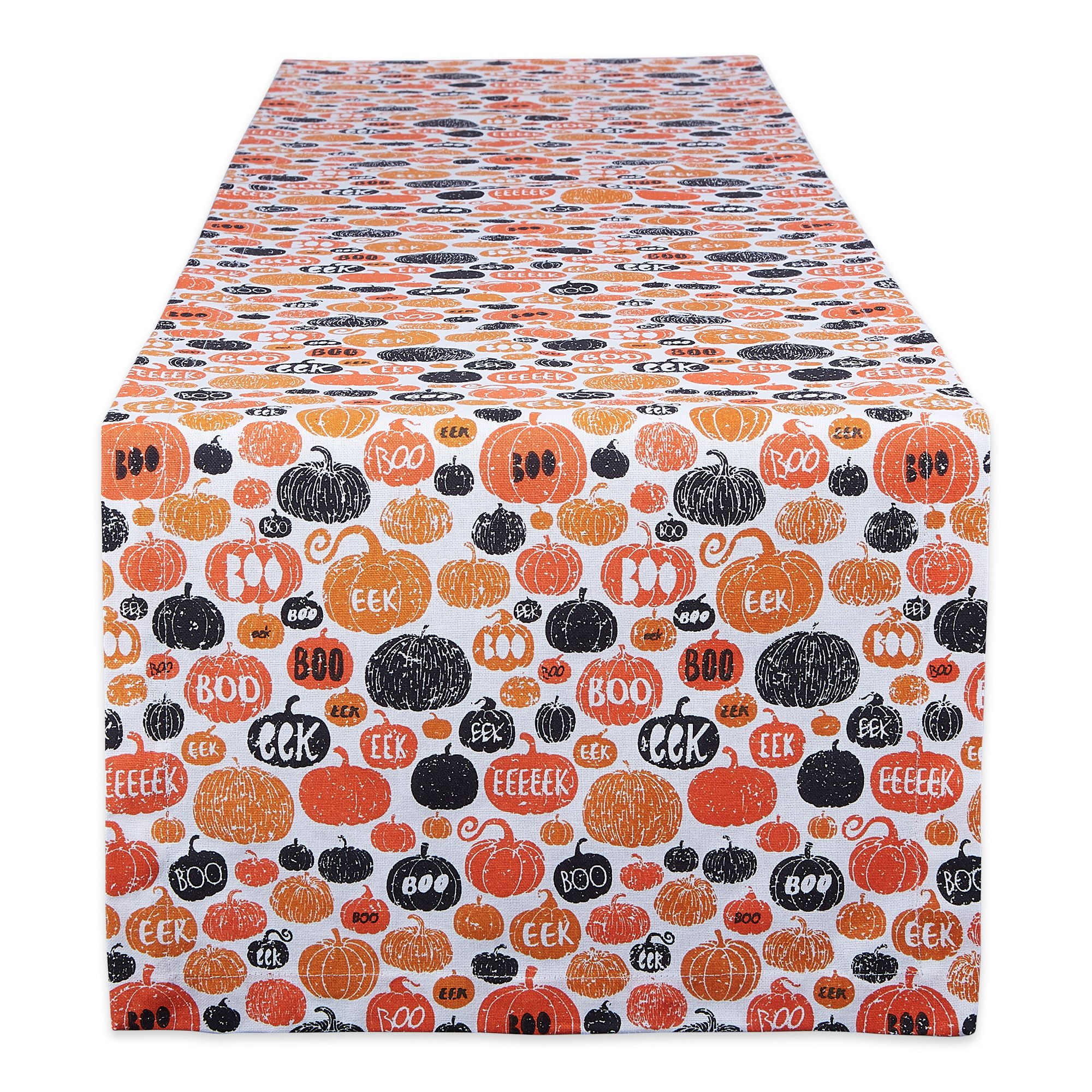 DII Pumpkin Boo! Table Runner 14x108 - Walmart.com