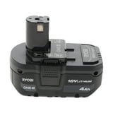 Ryobi PBP005 18V ONE+ 4.0 Ah Lithium-Ion Battery Pack - Walmart.com