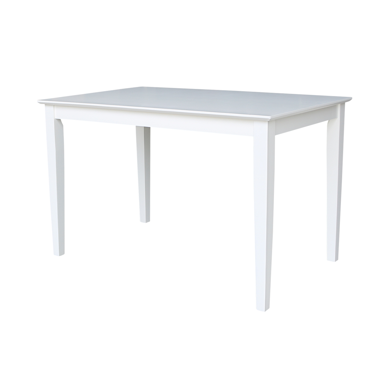 Solid Wood 30 X 48 Inch Dining Table In White Walmart Walmart Solid Wood 30 X 48 Inch Dining Table In White Walmart Walmart