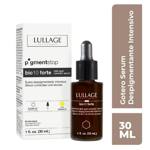 Lullage Bio10 Forte Despigmentante con Vitamina C para Manchas de la ...