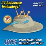 Arctic Air Hat - Headwear Able Cooler, Evaporative Cooling Hat with UV ...