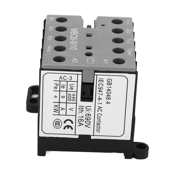 Mini DC Contactor, 24V Electric Contactor ABS High Sensitivity Flame ...