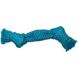 Playology Dri-Tech Dental Rope Dog Toy, Small, Peanut Butter Scent ...