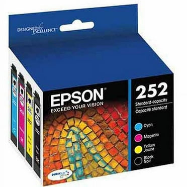 EPSON T252 DURABrite Ultra Genuine Ink High Capacity Black Cartridge ...
