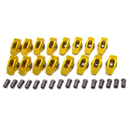 Crane BBLV-11759-16 Gold Race Extruded Aluminum Roller Rocker Arms - 1. ...