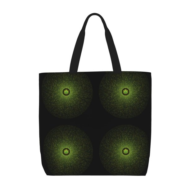 Easygdp Mandala With Marijuana Leaf Bolsa Tote para Mujer, Bolso de ...