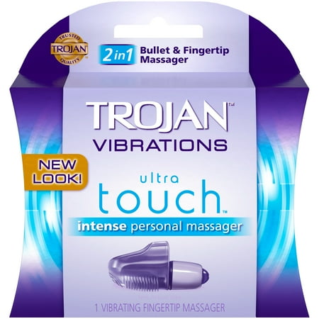 Trojan Vibrations Vibrating Fingertip Personal Massager - Walmart.com