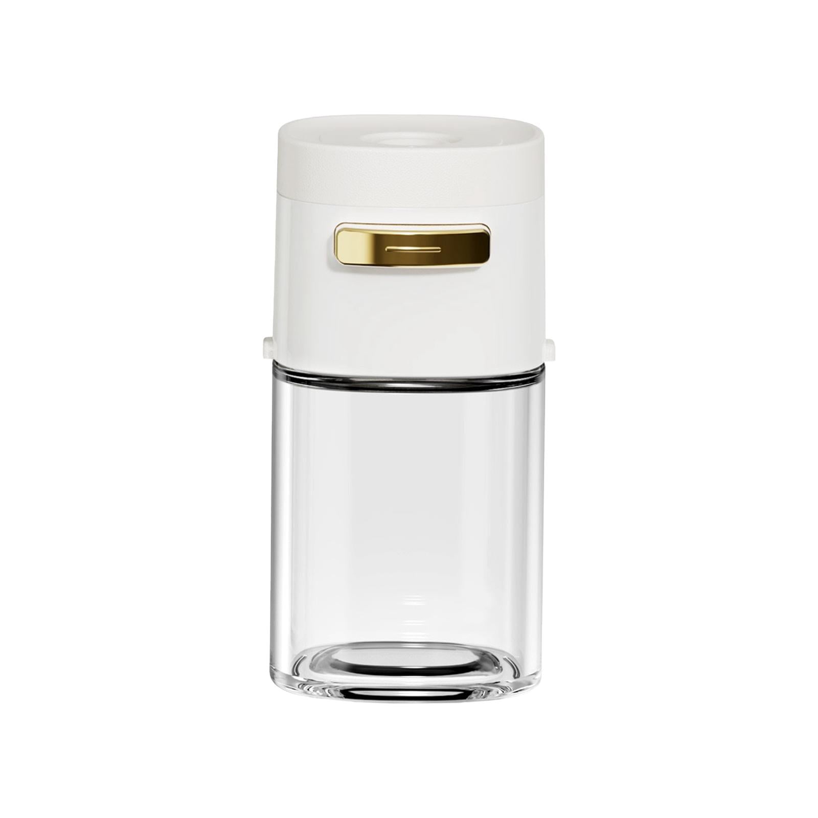 Clear Glass Seasoning Bottle, Quantitative Salts Shaker, Measuring ...
