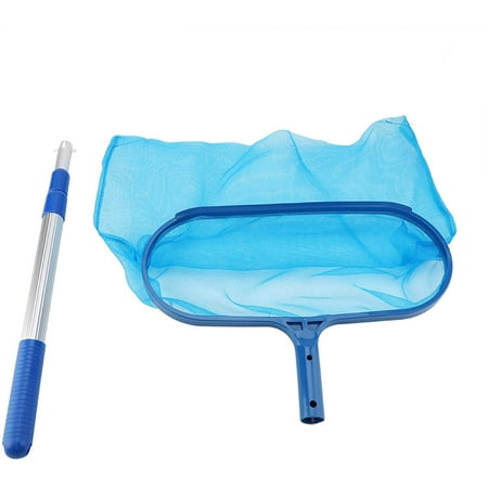 Pool Cleaner Net Tool, Leaf Net with Telescopic Pole Swimming Pool ...