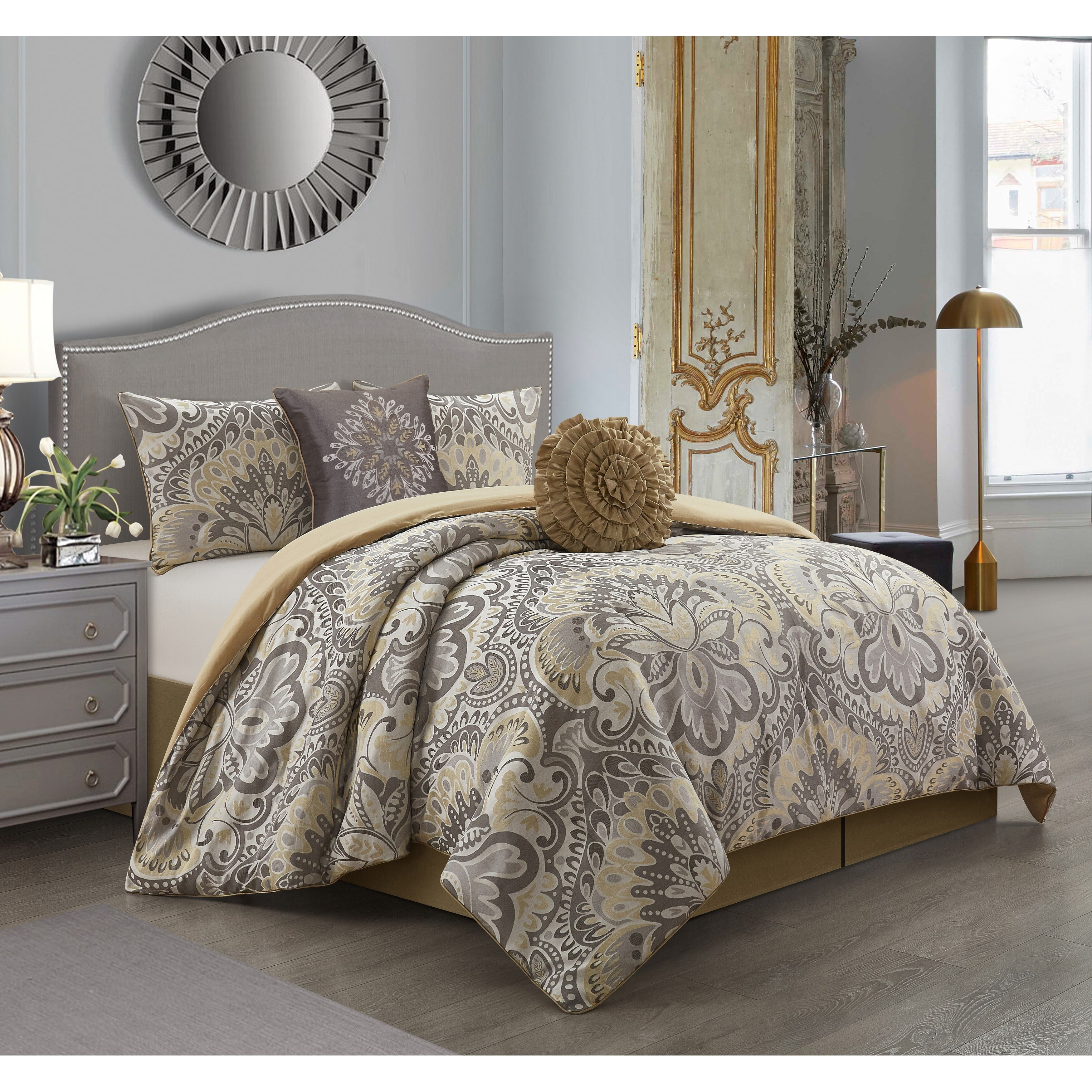 Amina 6-Piece Comforter Set by Nanshing - Walmart.com
