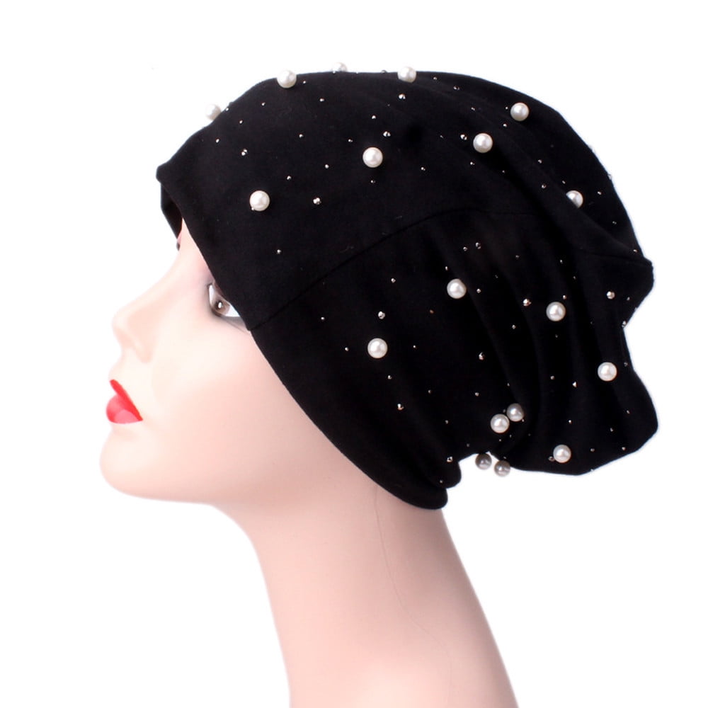 Click here for Unbranded Women Beading Pearl Inlay Hat Ruffle Can... prices