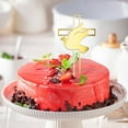 Solid Peace Pigeon Cake Topper Hollow Religious Cross Cake Insert ...
